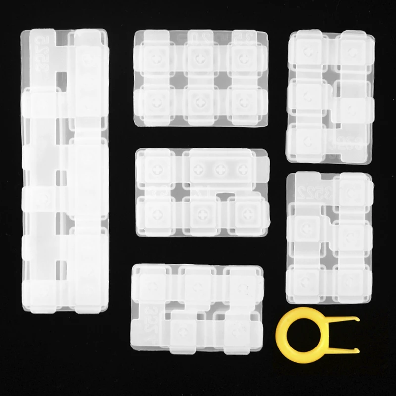 INTODIY 13PCS/Pack Keycap Resin Silicone Mould Mechanical Keyboard ...