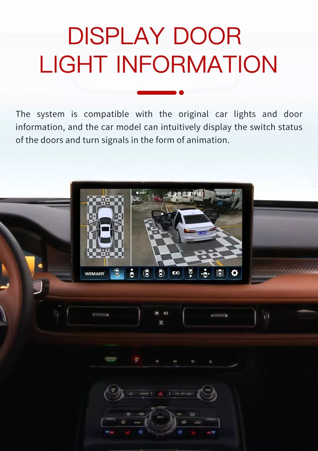 360 View Car Camera System for Ford Ranger Everest 2019-2023