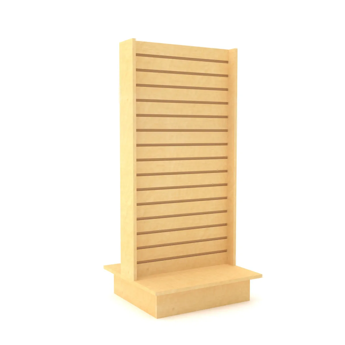 HIKUYA Custom Double Sided Slatwall Display Rack for Clothing Shops ...