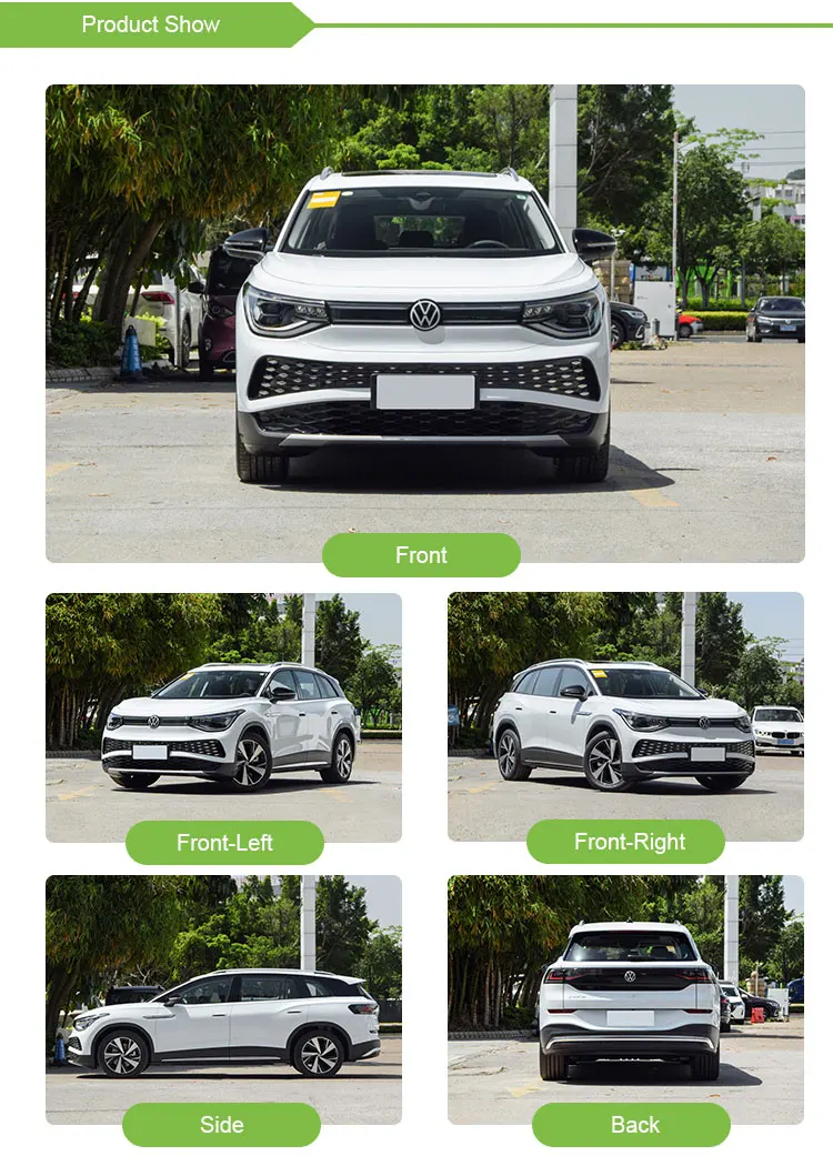 Vw Id6 Pro 7 Seats Left Hand Lithium Battery With Big Endurance Mileage ...