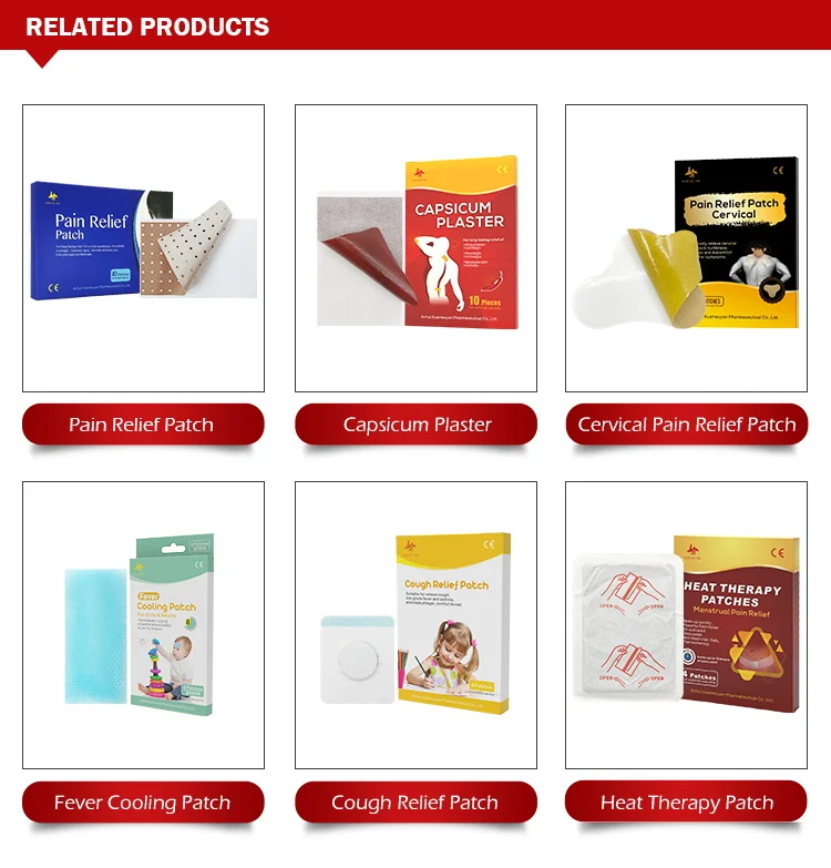 Herbal Hot Chili Arthralgia Relief - Xuanwuyan Capsicum Plaster