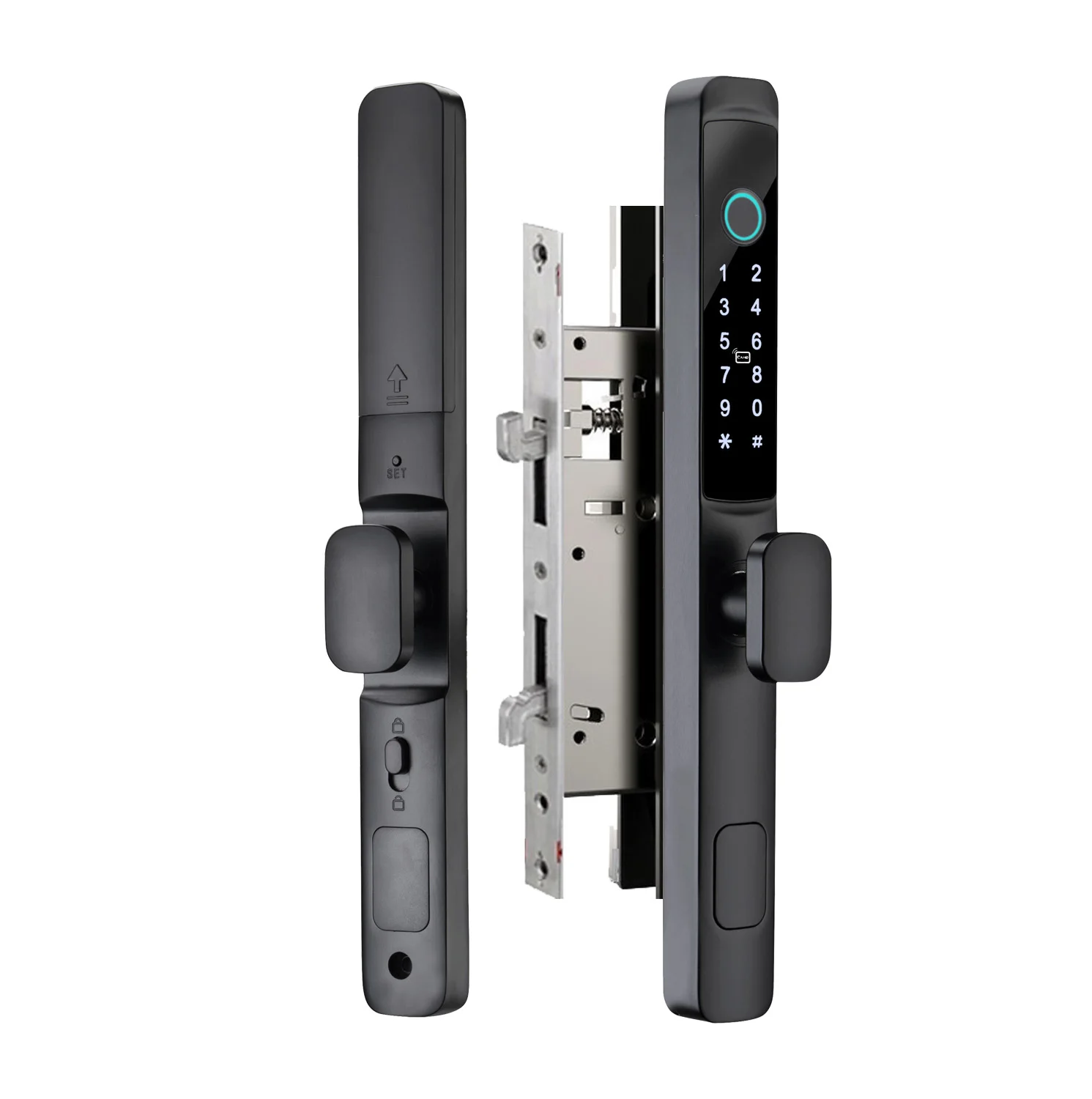 Sliding Door Locks Wi-fi Tuya Zigbee Door Locks And Handles Smart Door ...