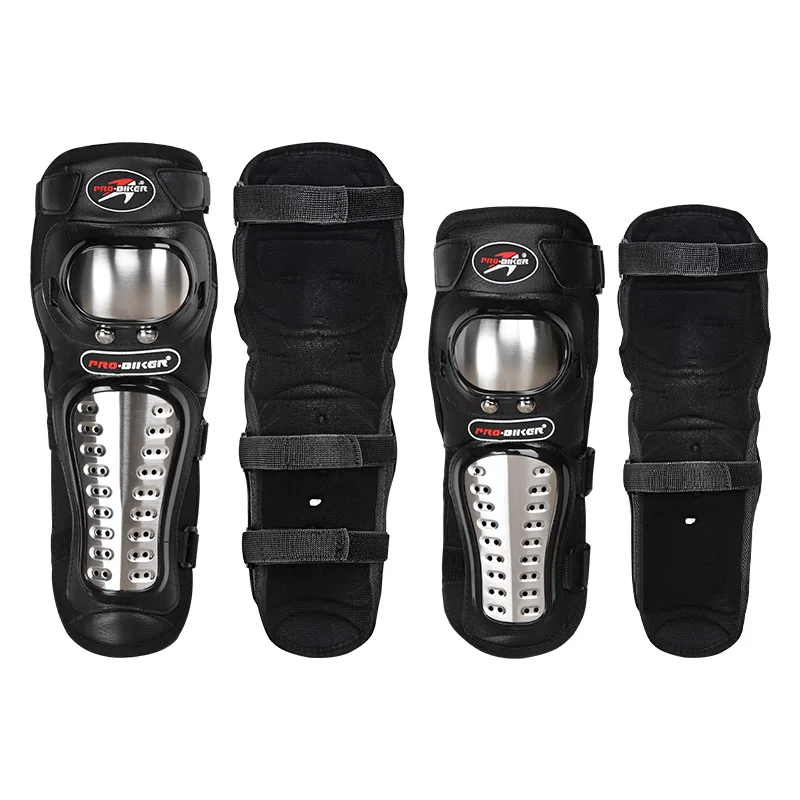 Stainless Steel Off-road Leg Protectors Cycling Protective Gear Knight ...
