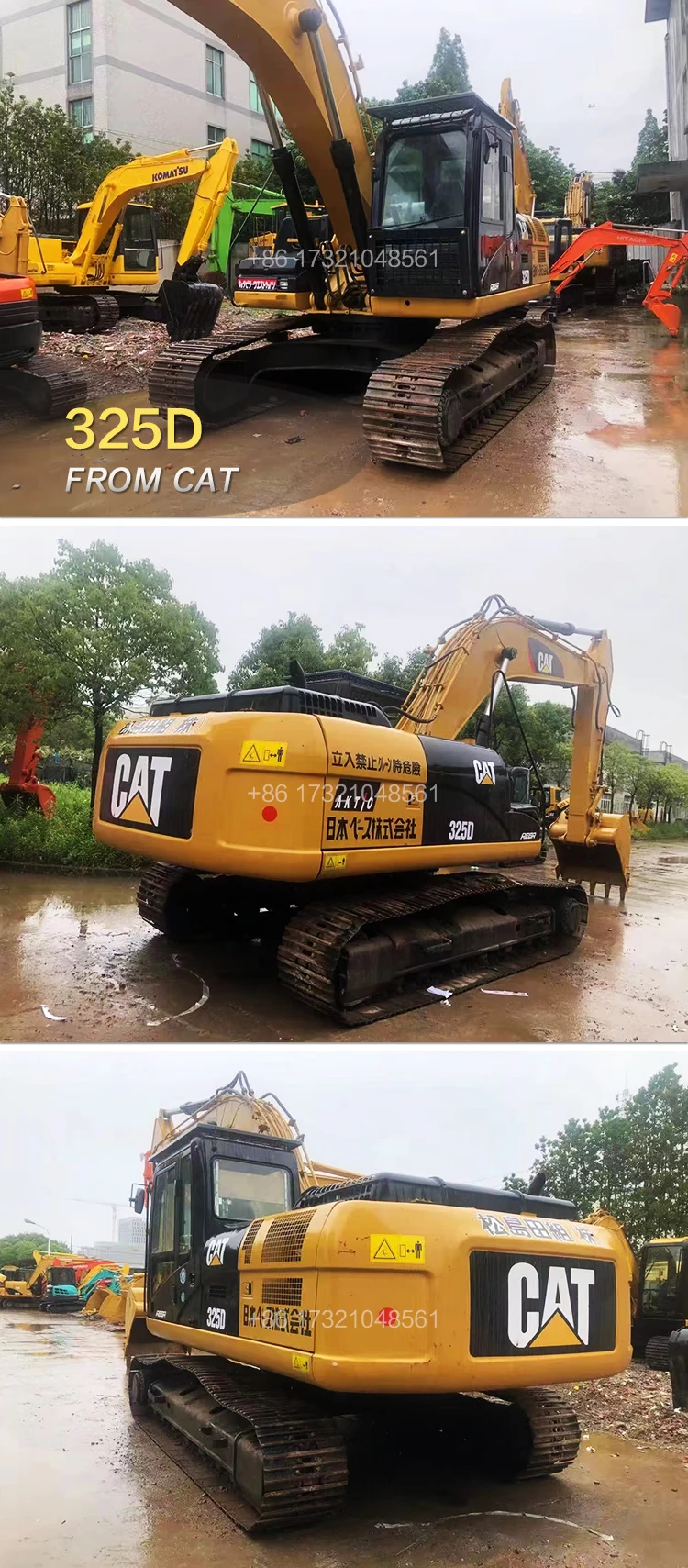 Used Excavators Supply 312d 320 330 325 12 Ton Second Hand Excavator ...