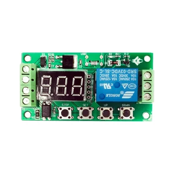 1 Channel Delayed Power Off Trigger Cycle Timing Circuit 5-20v Switch Relay Delay Module Time ...