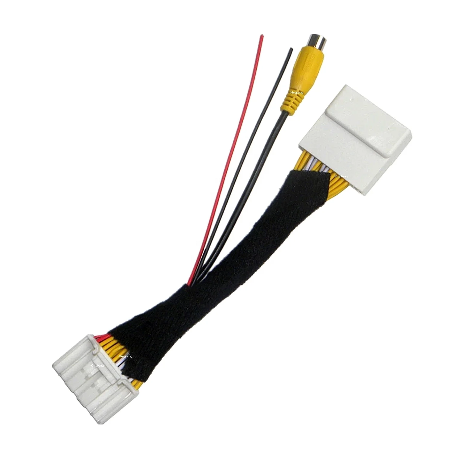Car Reverse Camera RCA Connector Adapter Cable for Mazda