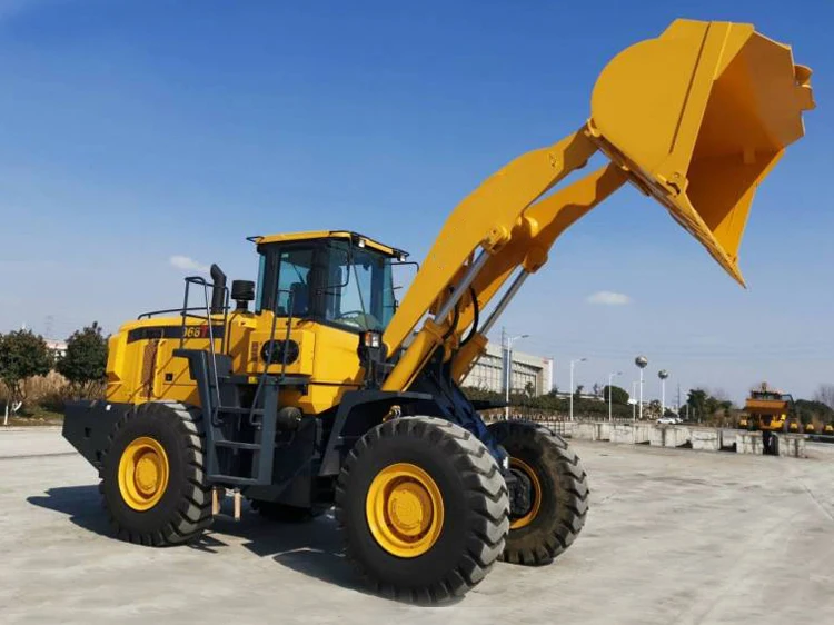 Lutong Lt958 5 Ton Pay Loader Articulated Bucket Wheel Loader Front ...
