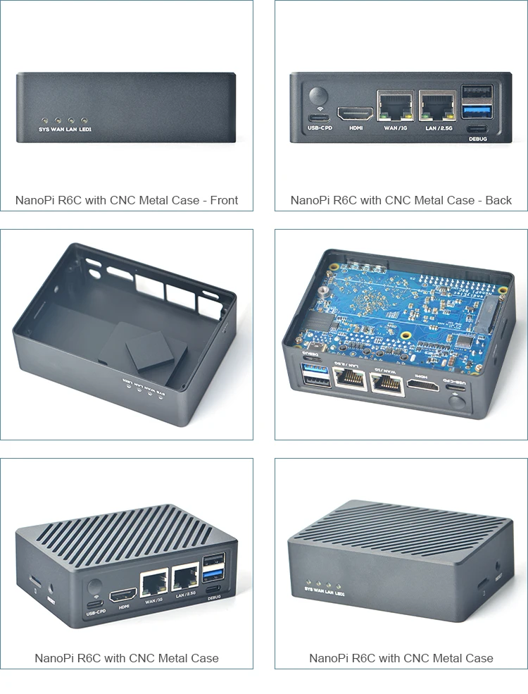 Nanopi R6C/R6S - Deep Learning AI Box Development Board