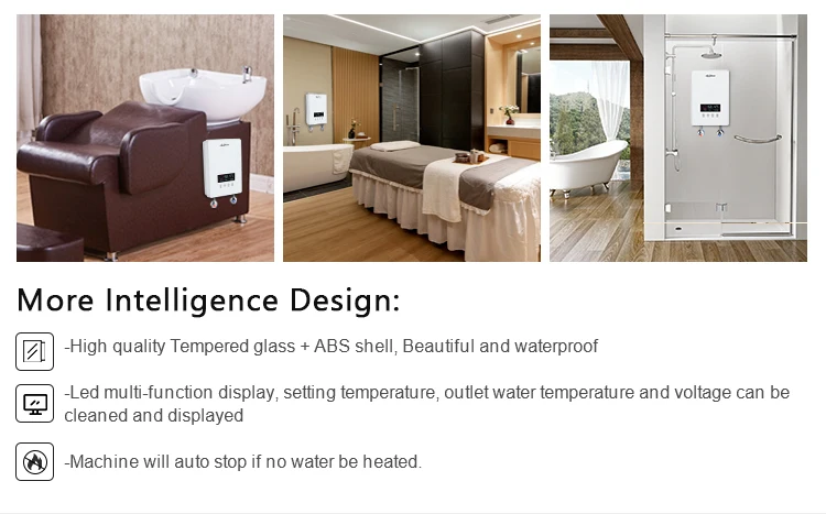 6kw 8kw 220v Multipoint Water Supply Electric Water Heaters - Buy ...