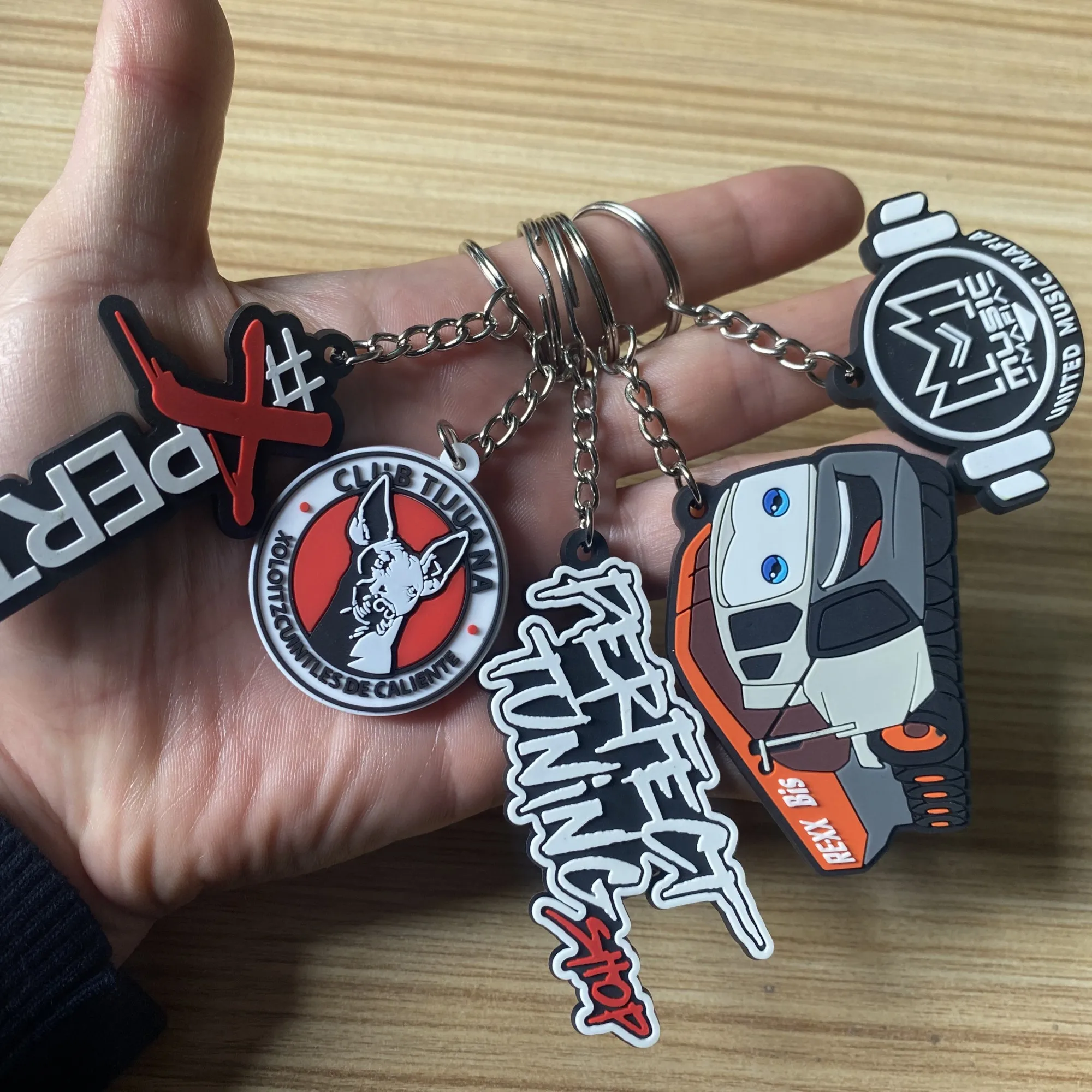 Customizable Bag Charms - Fun and Fashionable Keychains