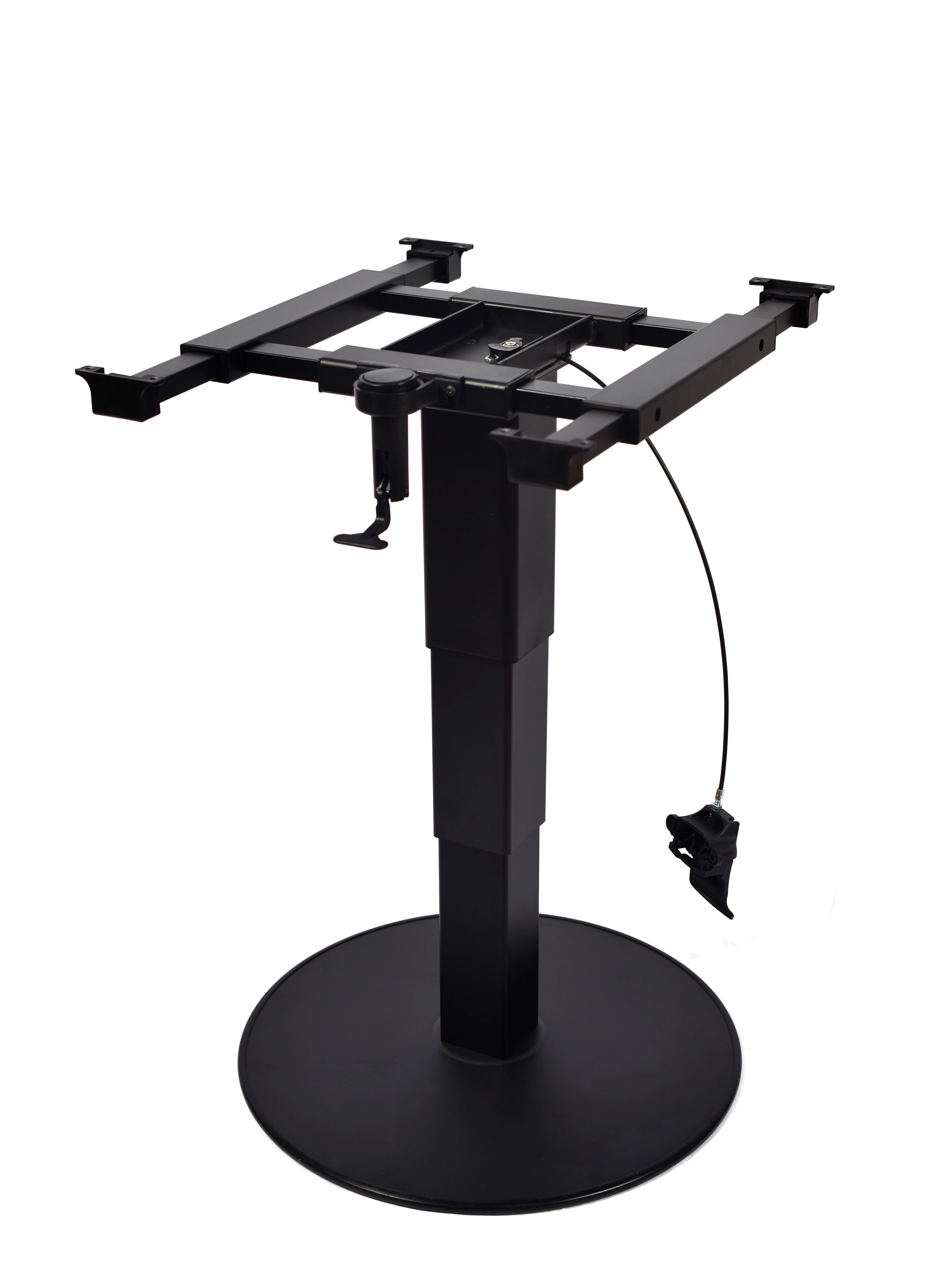 Silver Gray Aluminum Lifting Table Leg for RV Stability