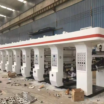 Used Automatic Register Roto Gravure Printing Machine Film Printer ...