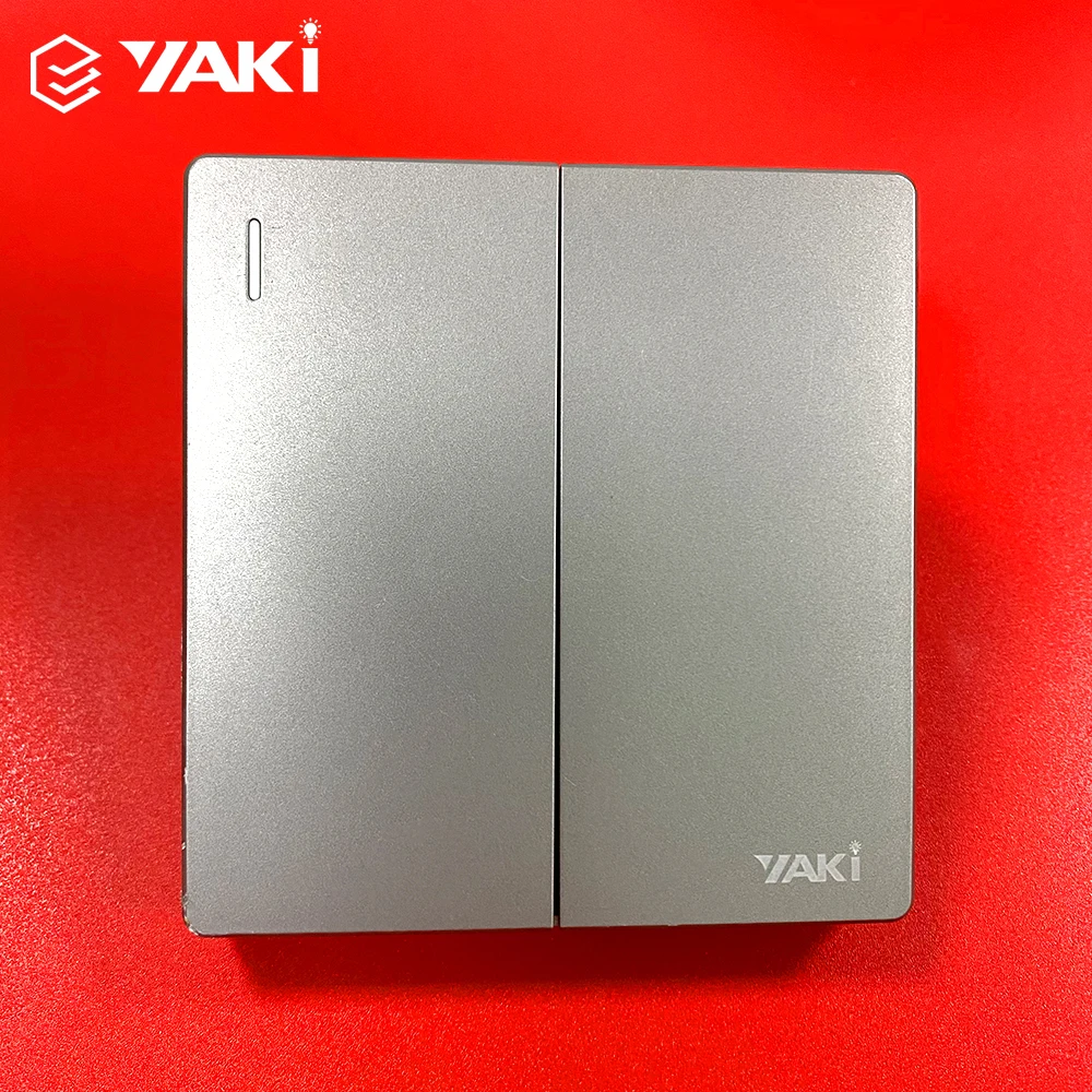 Yaki High Quality 16a Uk Socket Panel 86 Universal Plug Electric Wall ...