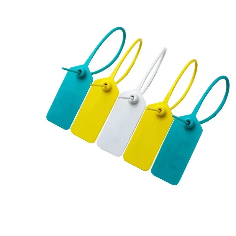Plastic Cable Tie Security Tags - Lock Numbered Pull Ties