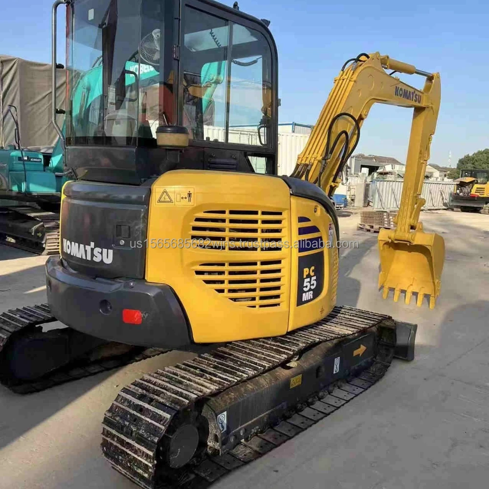 Used Komatsu Pc55mr-2 Pc55mr-3 Digger,5ton Komatsu Pc55 Pc120 Excavator Komatsu Pc40 Original ...