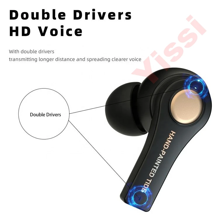 TS100 TWS Earbuds - Stylish & Functional Audio Experience