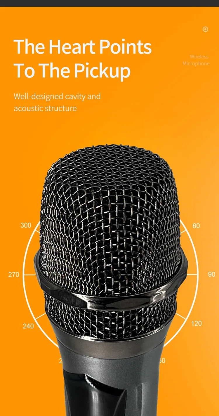 Isonger Karaoke Microphone - Portable, Wireless, and Dynamic