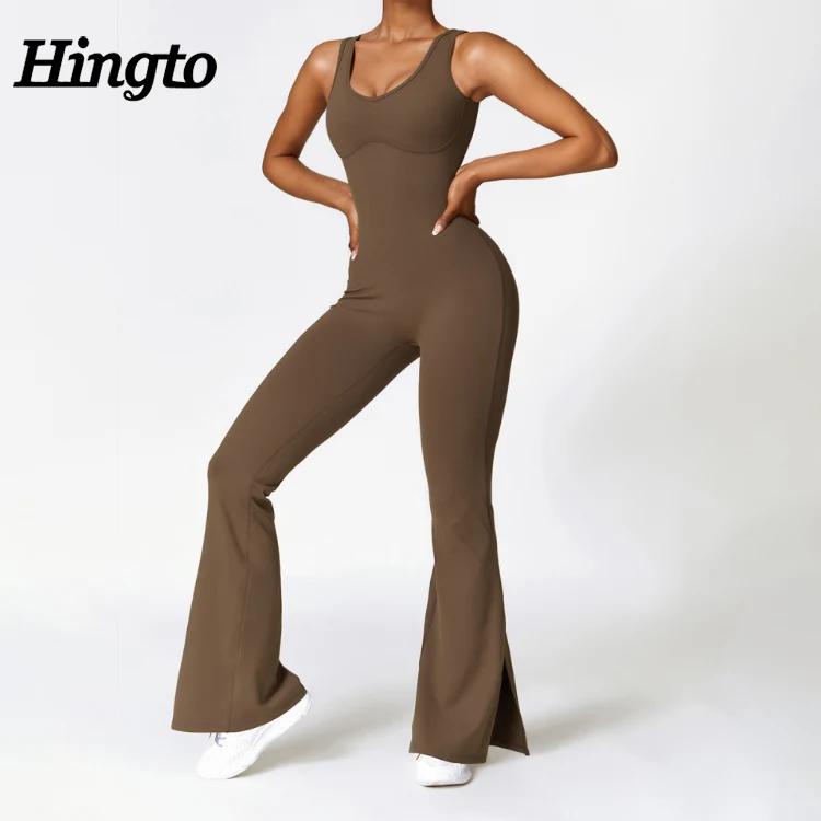 Sport Jumpsuit Slim Fit Skin Compression Women Jumpsuit Gym Women ...