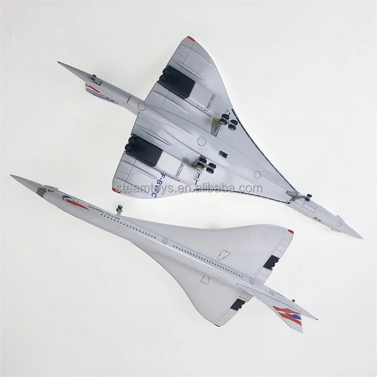 1/200 Scale Fighter Jet Model - Concorde British Airways & Air France