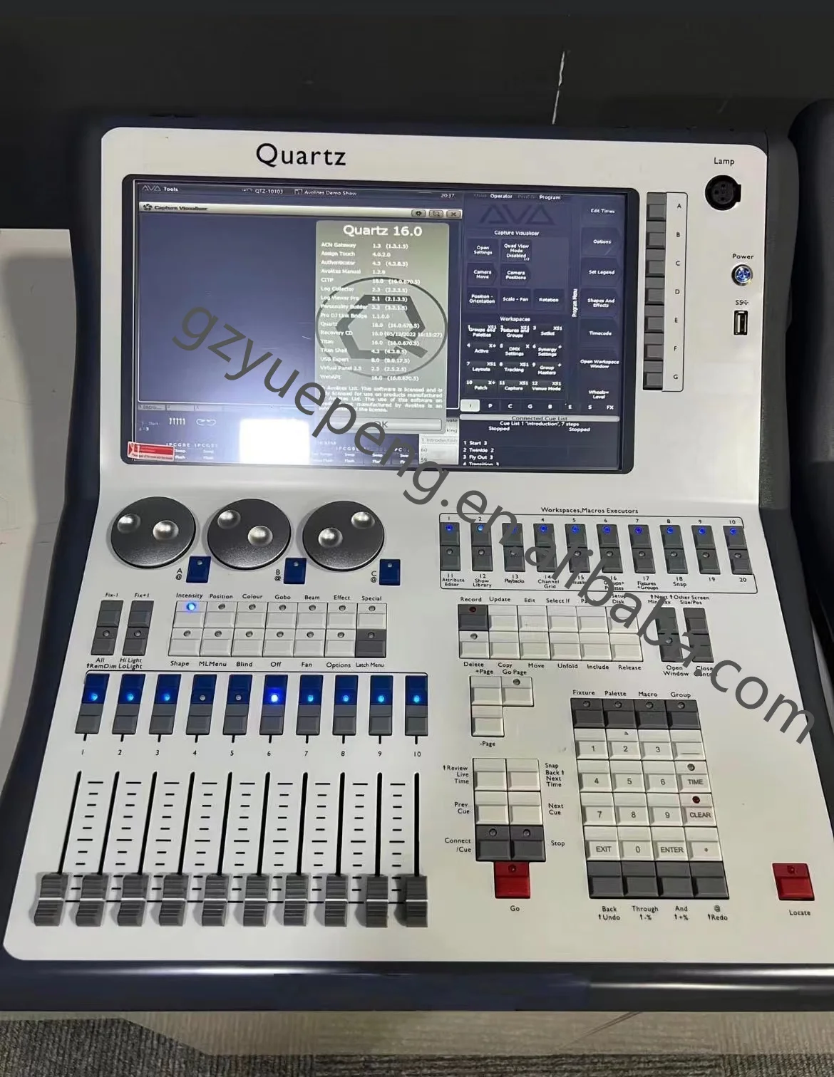 Dmx 512 Quartz Light Controller Quartz Dimming Console Stage Lighting ...