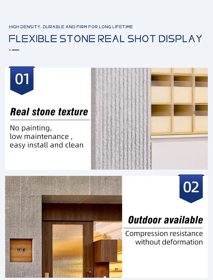 Flexible Stone Cladding - Easy Installation & Natural Texture