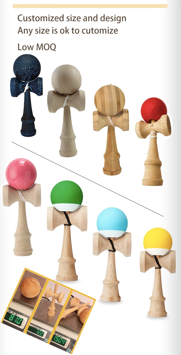 Wooden Kendama Toys - Fun and Educational Japanese Games