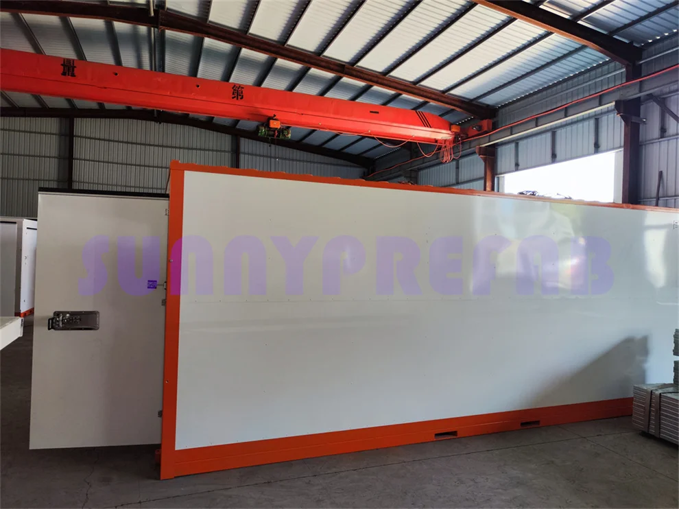 Steel Material Prefab Assemble Mobile Stackable Container