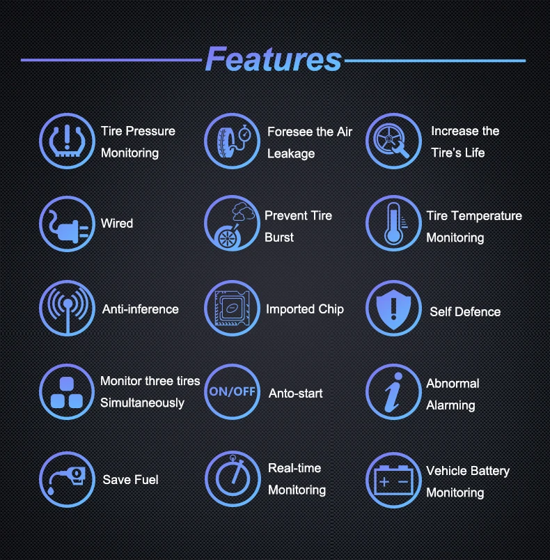 Harley Davidson Digital TPMS for Trike Bikes with 3 Mini Sensors OEM