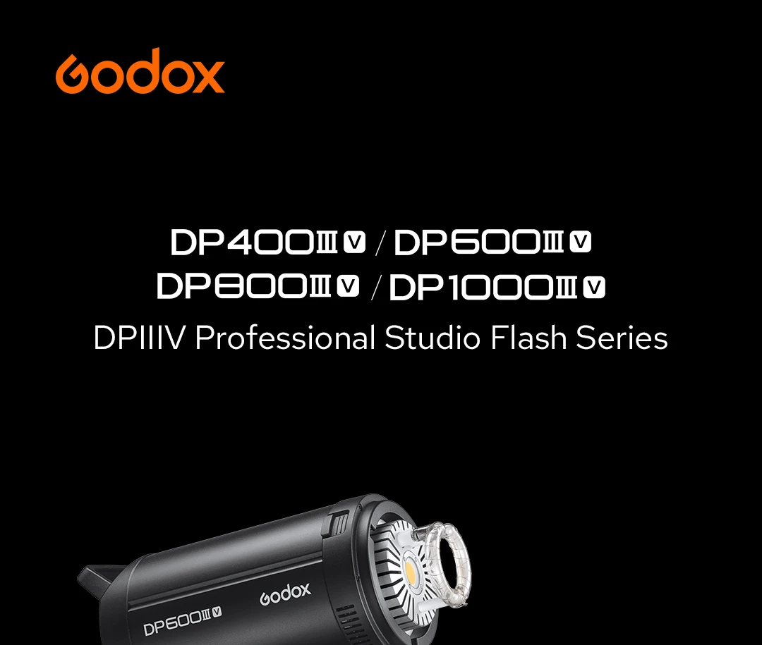 Godox DP600III-V 600W Flash Light Built-in 2.4G Godox Wireless X System ...