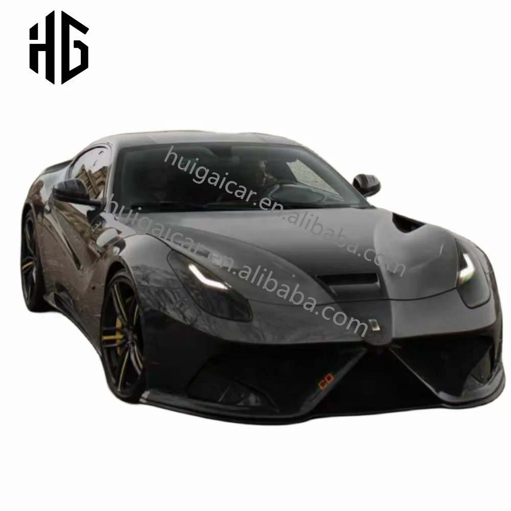 Msy Style Wide Body Kit Side Skirts Engine Hood for Ferrari F12 Front ...