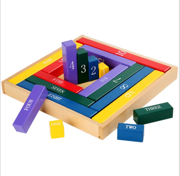 Kindergarten Color Decimal Stick Kindergarten Toys Children's Play ...