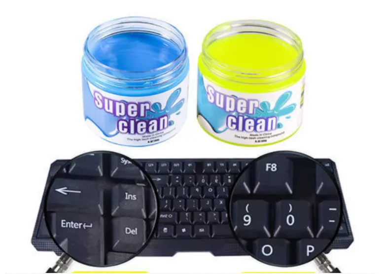 Recyclable Keyboard Cleaner Gum Magic Dust Removal Cleaning Slimy Gel ...