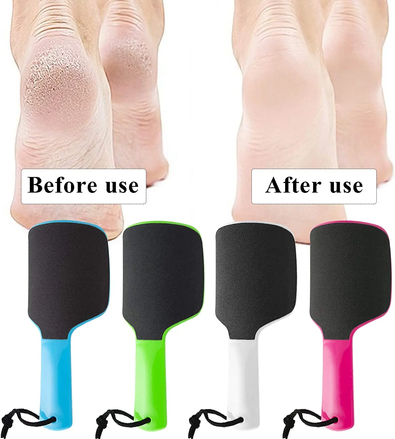 U Shaped Foot File Curved Callus Remover Double Side Sander Colossal ...