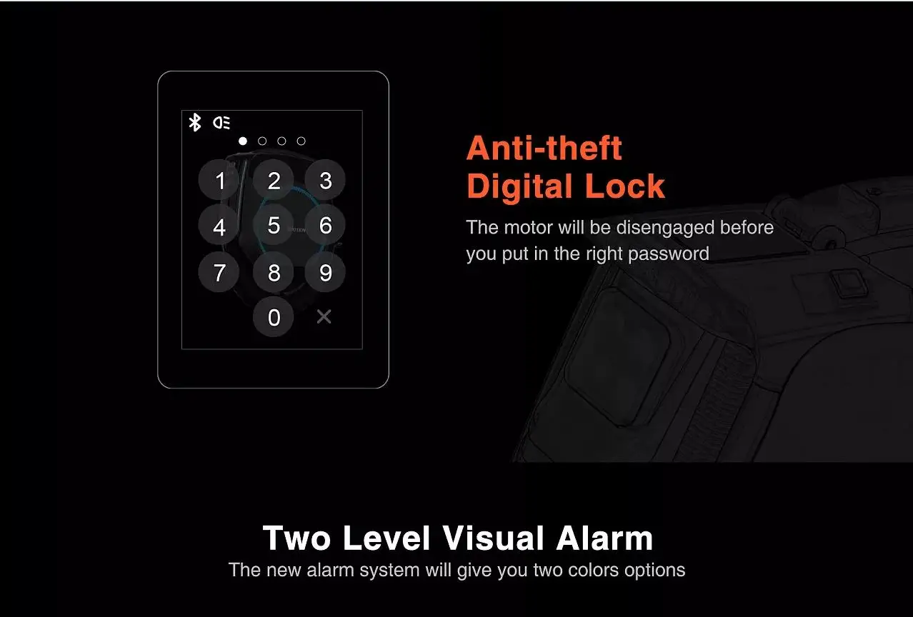 INMOTION V12 Electric Unicycle - 2500W Smart Monowheel