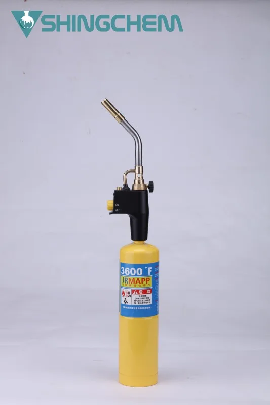 Brass MAPP Gas Soldering Brazing Welding Plumbing Gun Tool Hand Torch ...