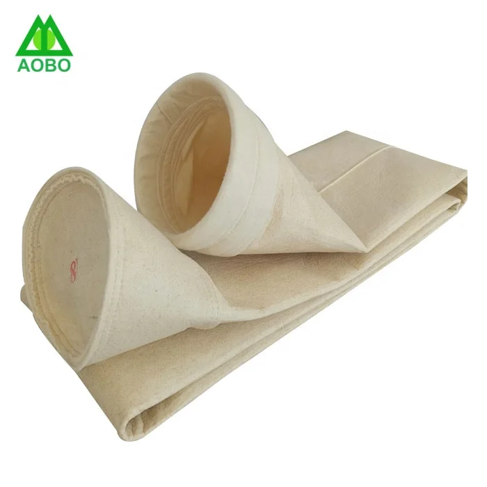 160 X 3000mm Meta Aramid Felt Nomex Filter Bags for Dust Collectors