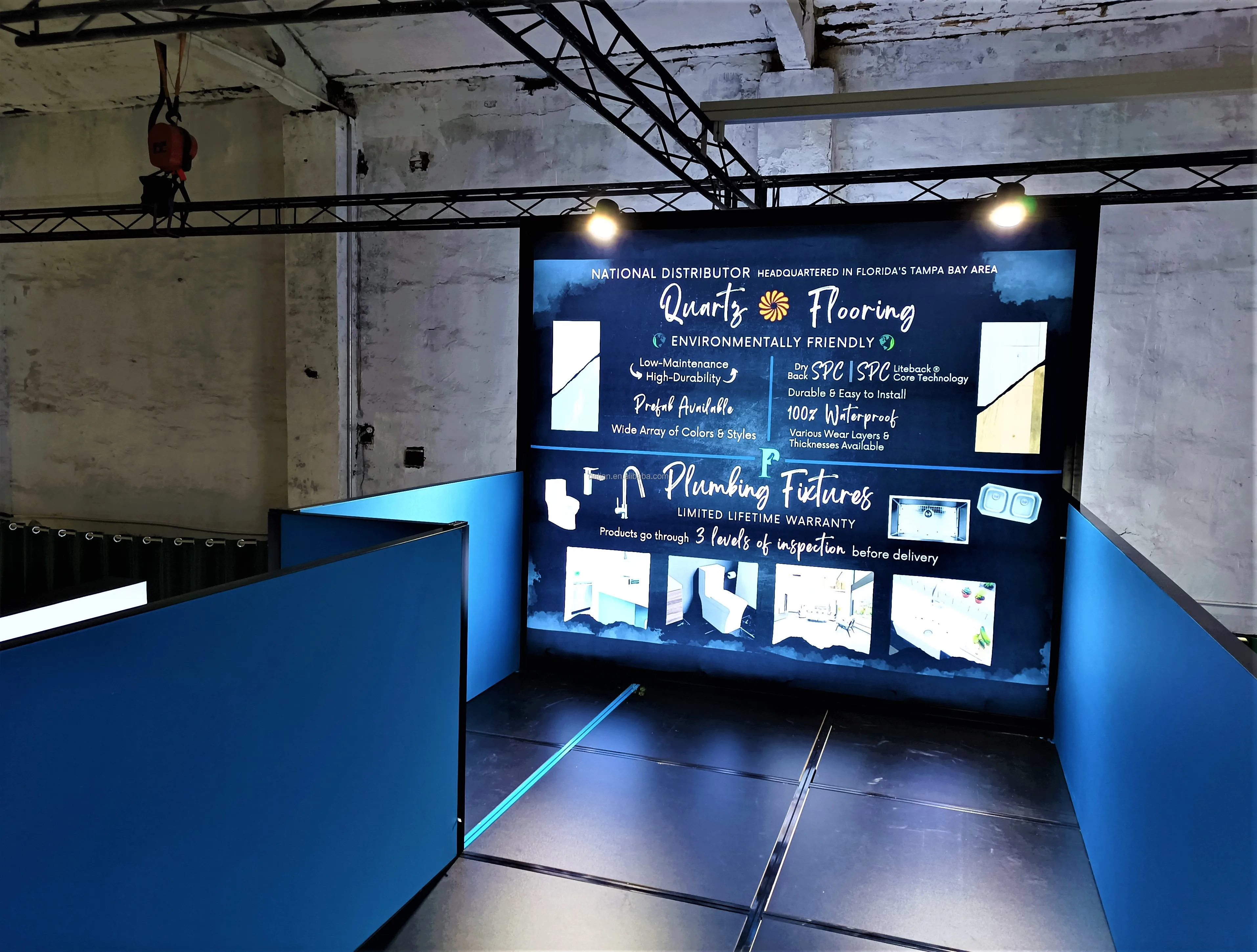 6m*6m Three-side Open Double Deck Booth,Modular Exhibition Stands ...