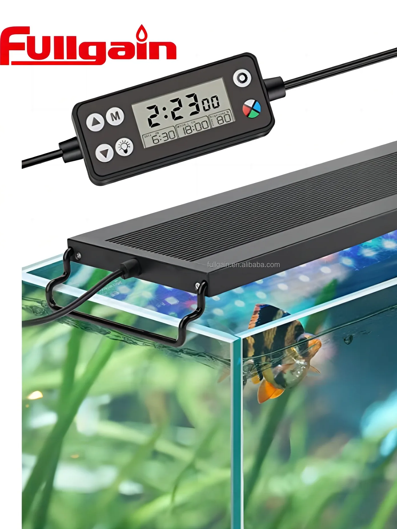 Fullgain 48 Inch 2.5 Feet Intelligent Royal Blue Led Aquarium Light ...