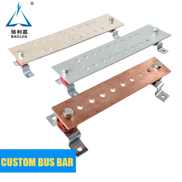 Low Cost Conductive Ground Earth Copper Bus Bar - BLJ