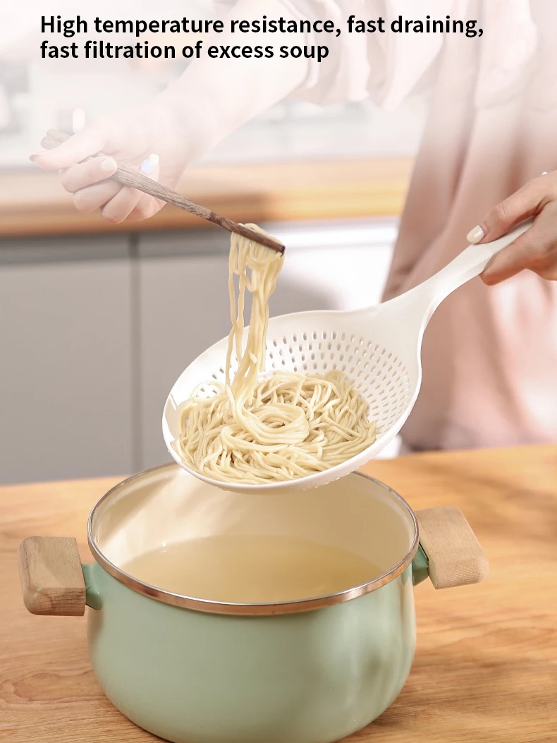 Large Plastic Strainer Spoon Food Noodle Colanders & Strainers Italy ...