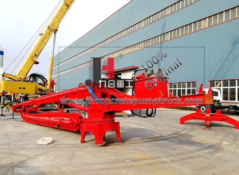 China Factory Jiuhe Boom Concrete Placer 17m Spider Concrete Placing ...