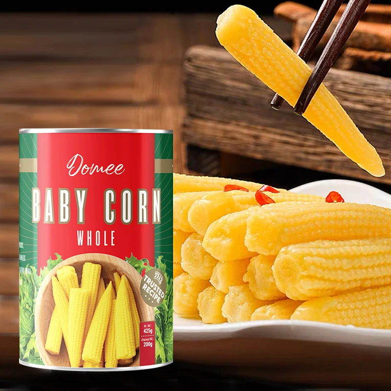 Canned Baby Young Corn Whole Hot Sales Canned Vegetables Wholesaler ...