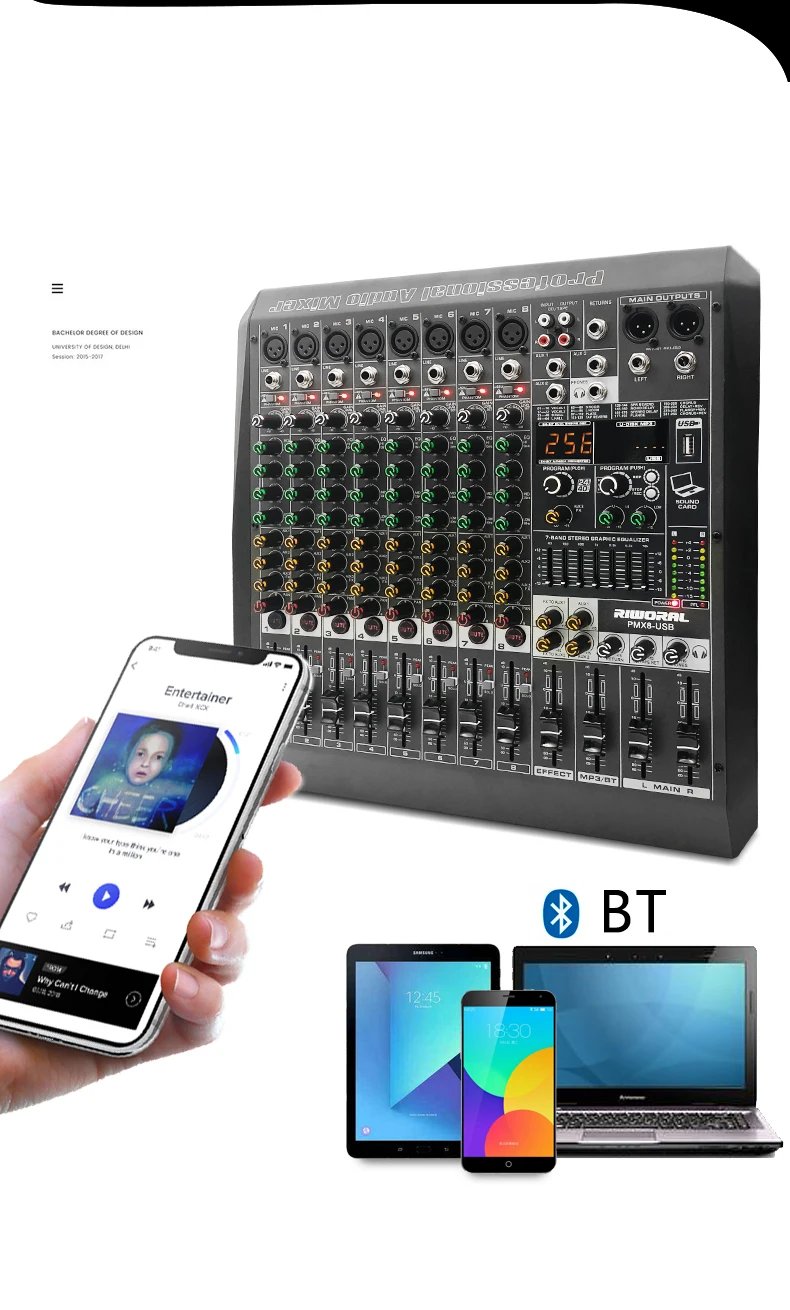 PMX8 공장 직접 판매 성능 무대 오디오 믹서 사운드 8 채널 256DSP 48V 전문 디지털 믹서| Alibaba.com