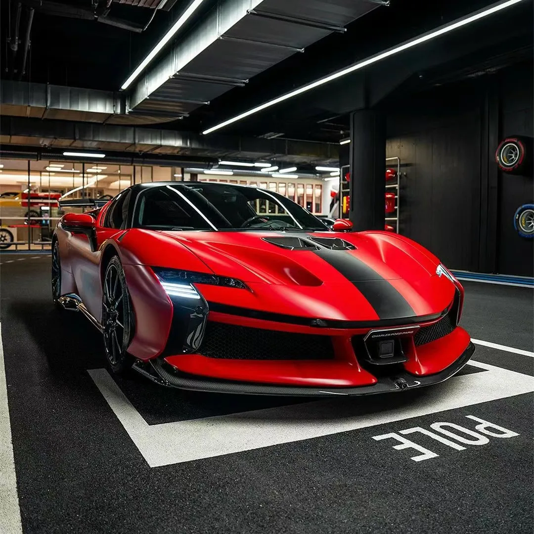 Ferrari SF90 Carbon Fiber Body Kit - Upgrade Your Style