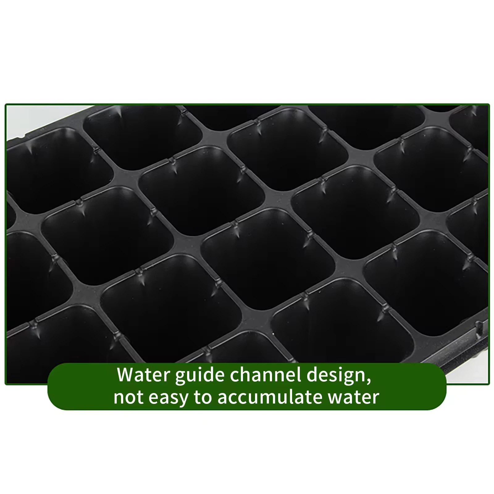 Durable PET Nursery Trays for Seed Germination & Growth