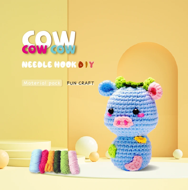 High Quality Yilan Diy Kit Crochet Personal Handmade Crochet Amigurumi ...