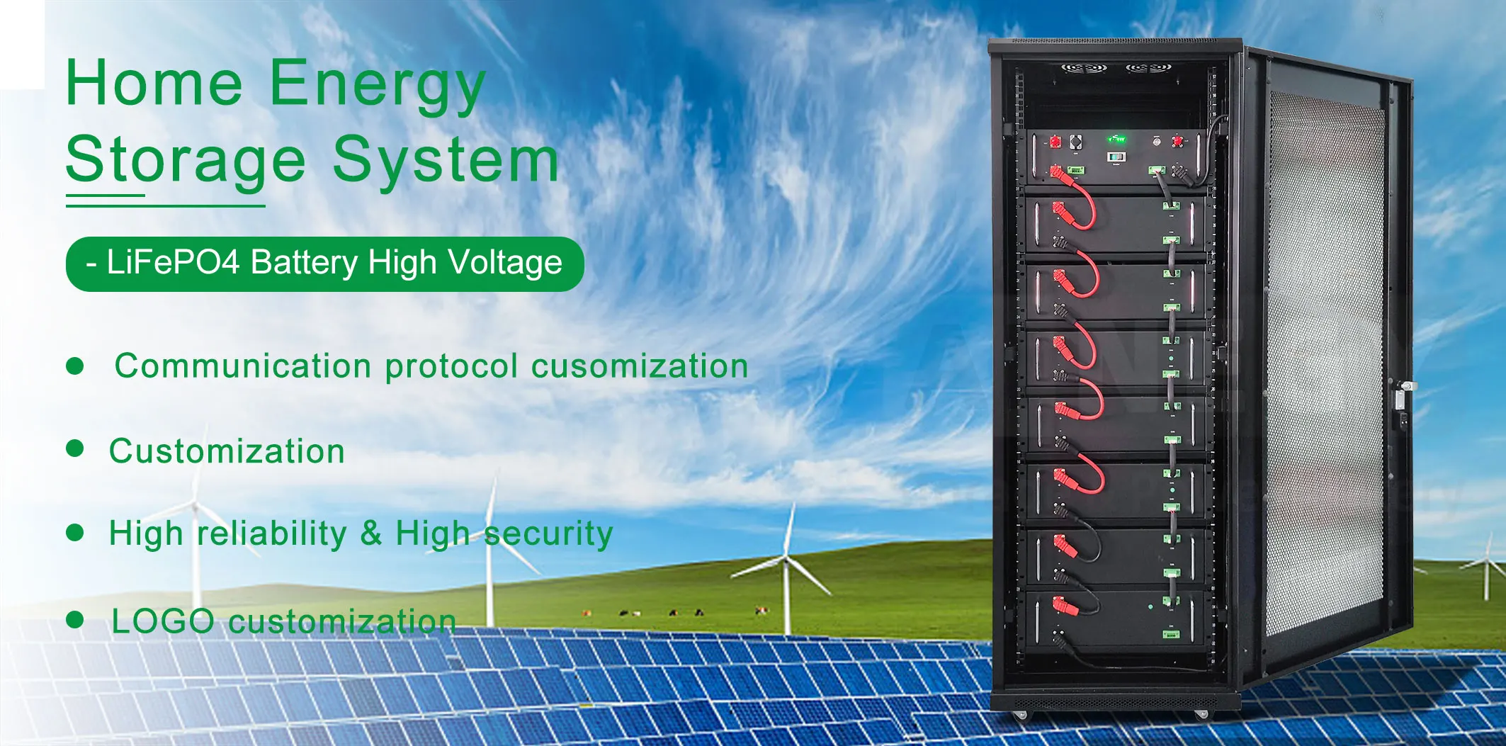 384V 100ah High Voltage Battery Pack - Reliable Energy Storage
