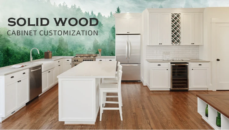 Rta Kitchen Cabinet Cupboards Custom Kichen Cabinets Sets Soli Wood ...