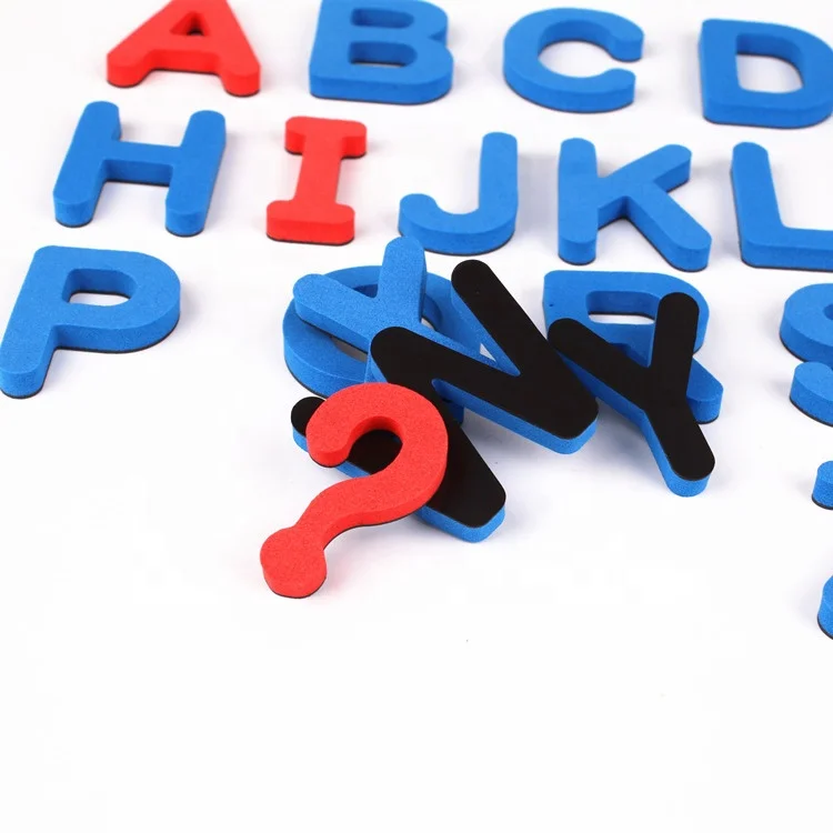 School Magnetic Letters And Numbers Symbols Fridge Magnet For Kids ...
