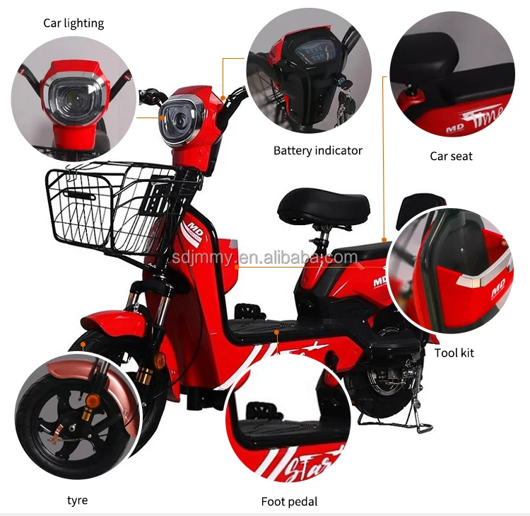 Wholesale Cargo 1000w Long Range City Ebike Fat Tire Electric Delivery ...